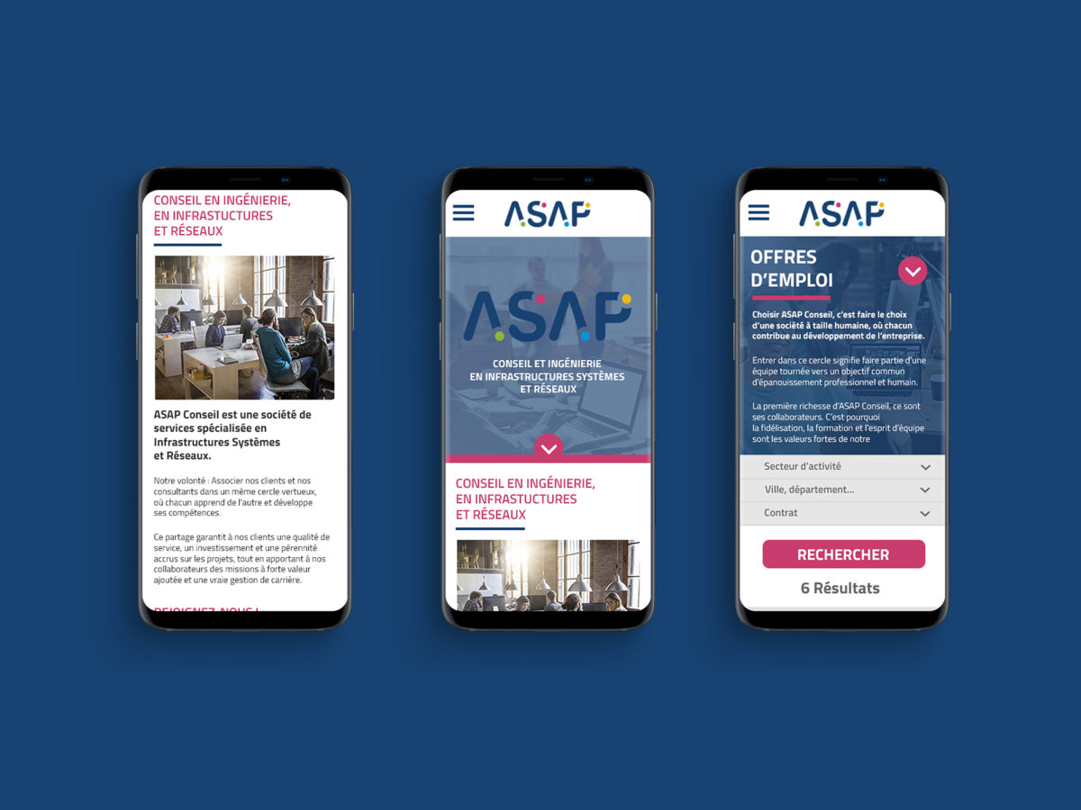 Identité visuelle // Asap Technologies - Julien MAGE